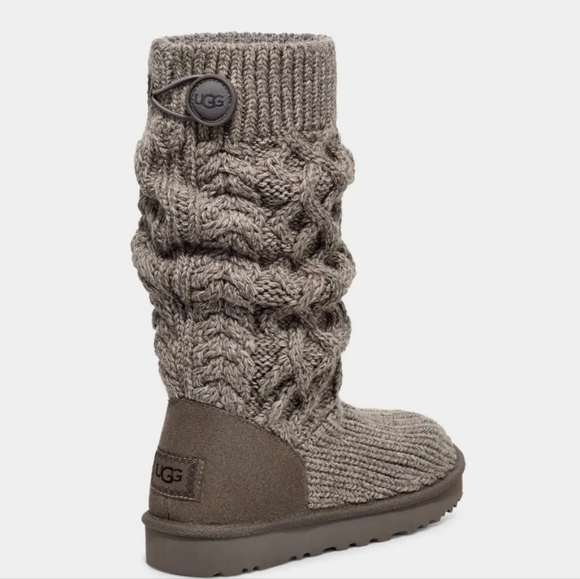 UGG | Shoes | Ugg Classic Cardi Cable Knit Boot Sn 14610 Designer ...